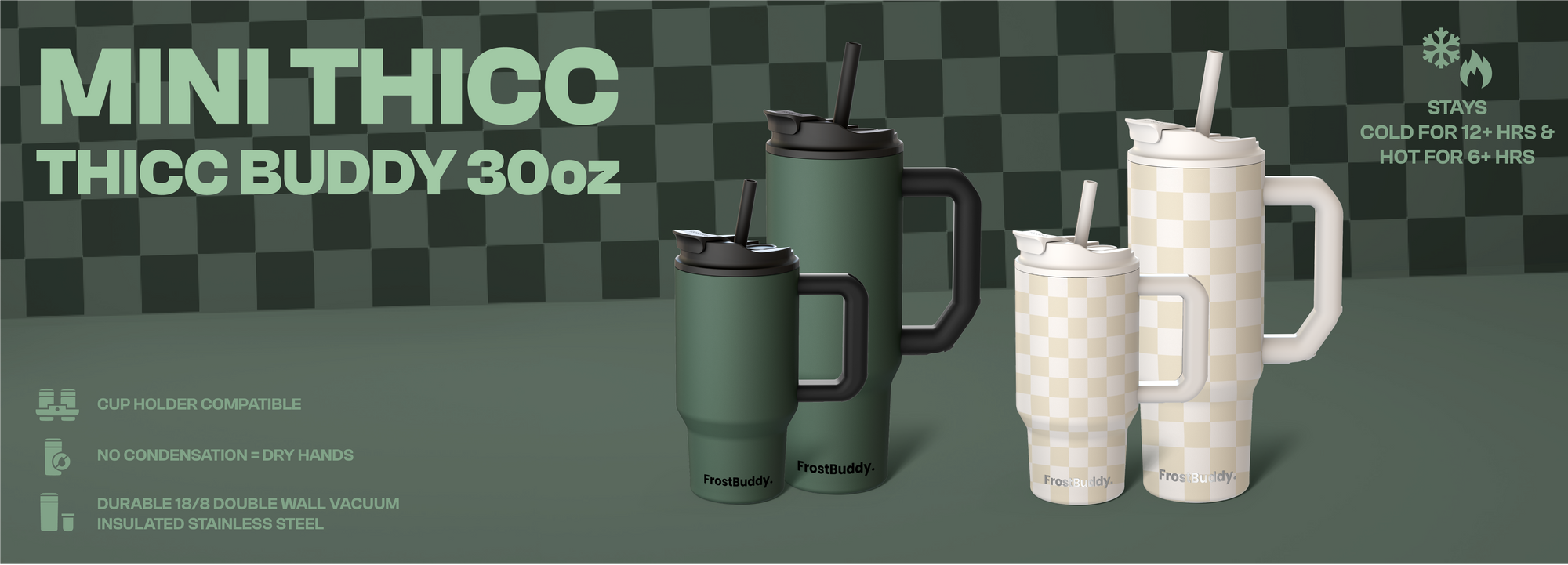 Frost Buddy | Drinkware Like No One Else | Faith, Family, Community