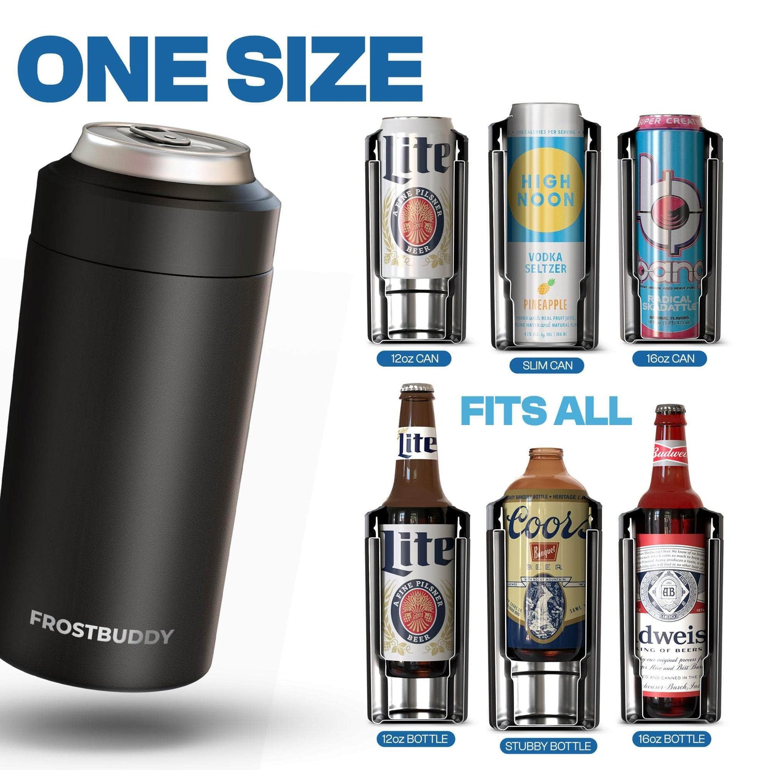 Universal Buddy | World’s 1st Universal Can Cooler | Fits Cans ...