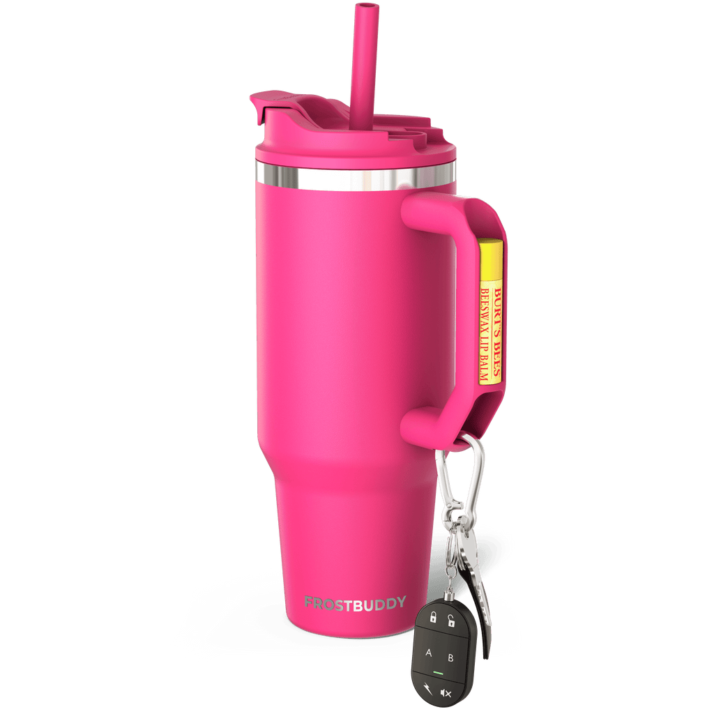 Thicc Buddy 40oz | Neon Pink