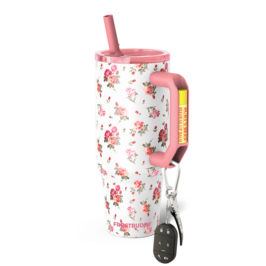 Thicc Buddy 40oz | Pink Floral