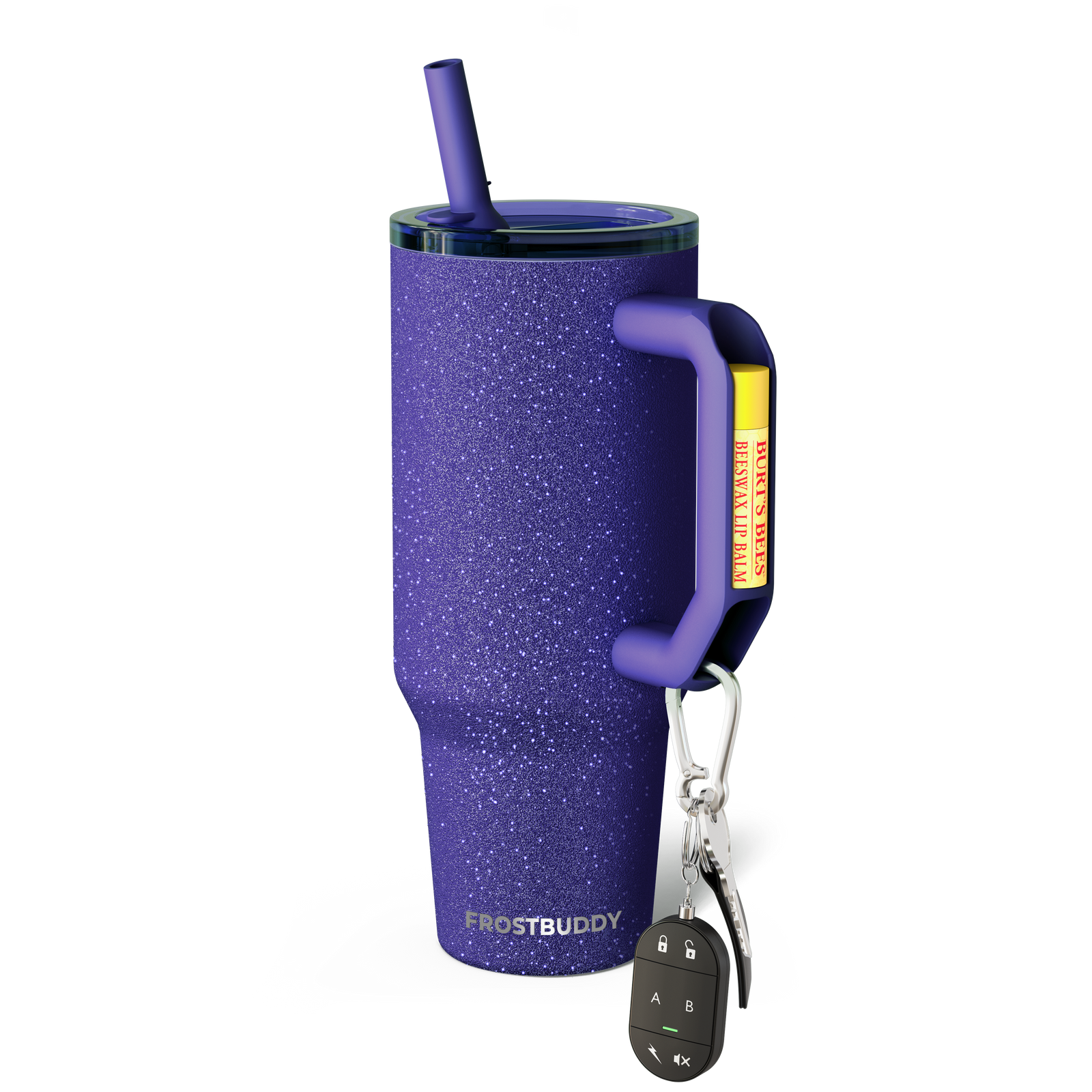 Thicc Buddy 40oz | Purple Glitz