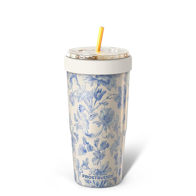 To-Go Buddy | Blue Floral – Frost Buddy